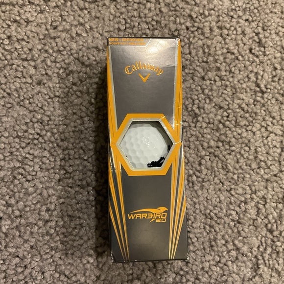 Callaway | Other | Callaway Warbird 2 Golf Balls Bag Y2k 3pack Christmas Gift Stocking Stuffer ...